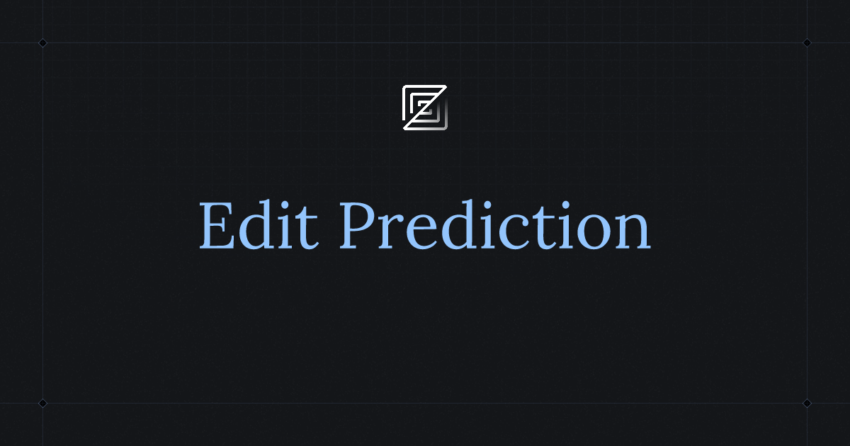 Zed AI — Edit Prediction