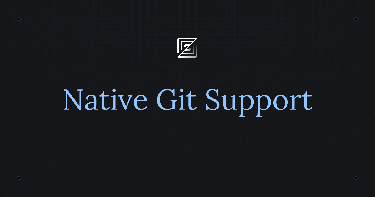 Zed — Native Git Support