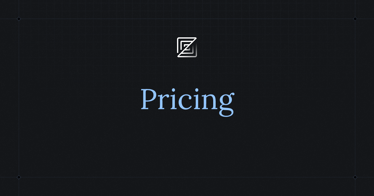 Zed — Pricing