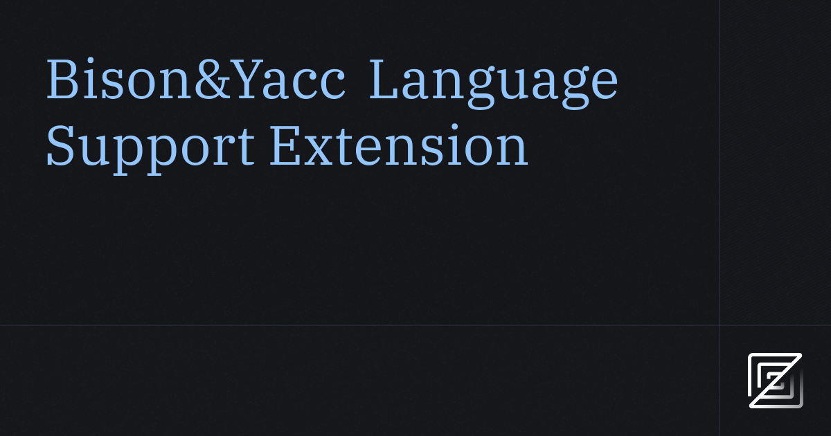 Bison&Yacc Language Support — Zed Extension