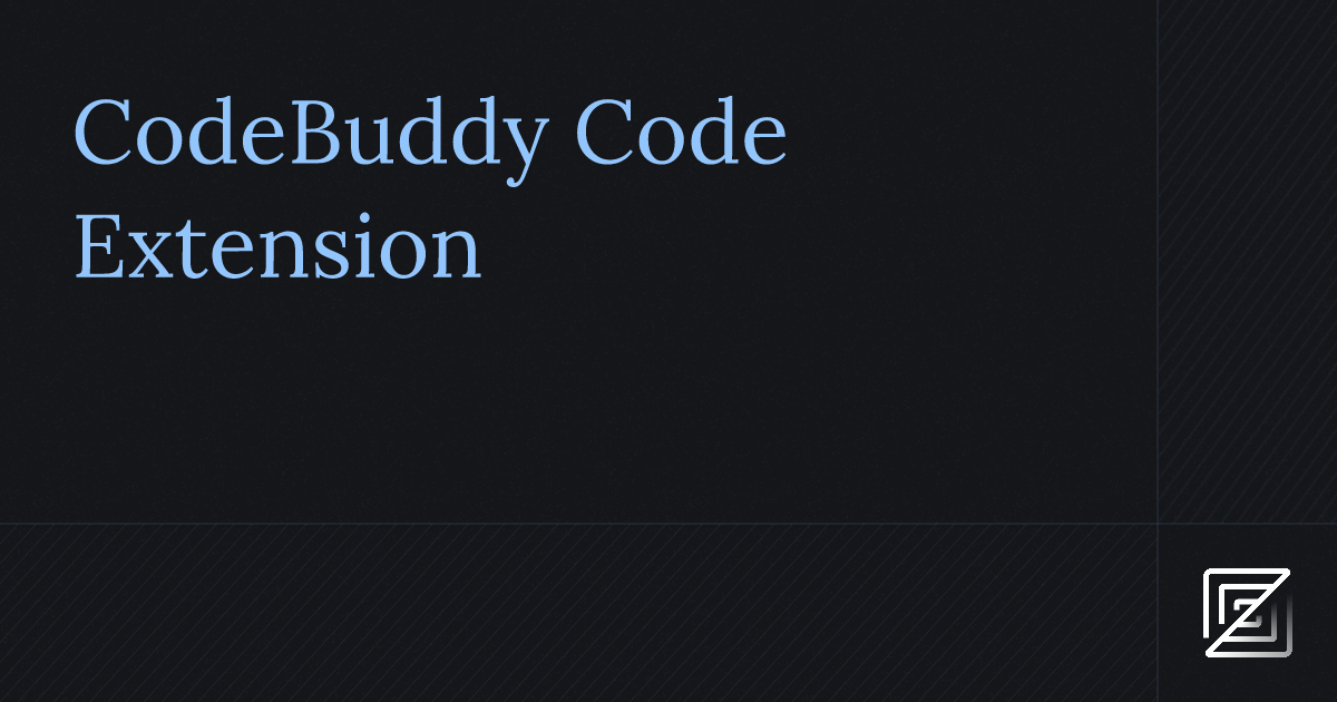 CodeBuddy Code — Zed Extension