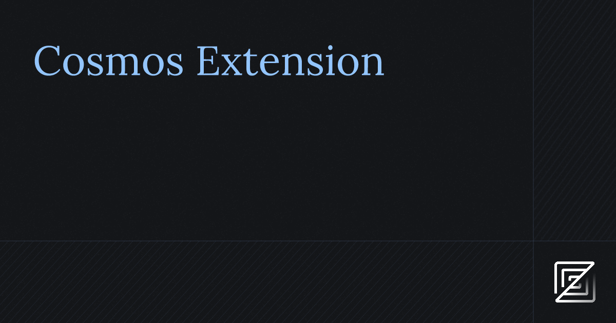 Cosmos — Zed Extension