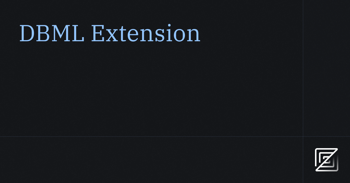 DBML — Zed Extension