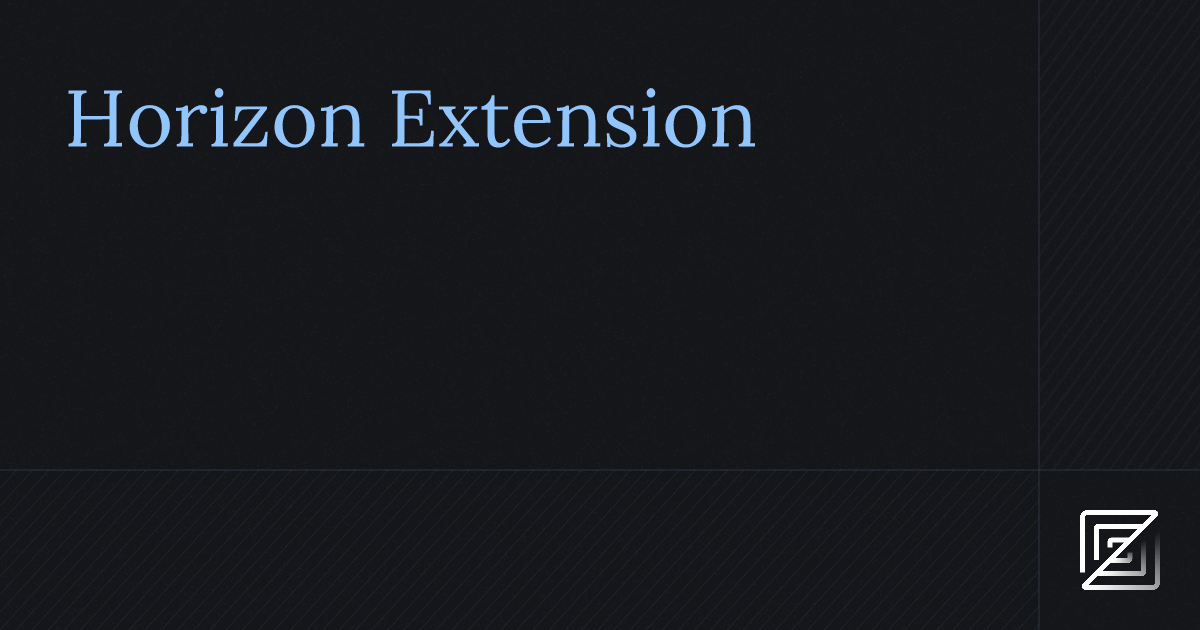 Horizon — Zed Extension
