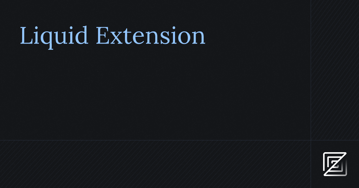 Liquid — Zed Extension