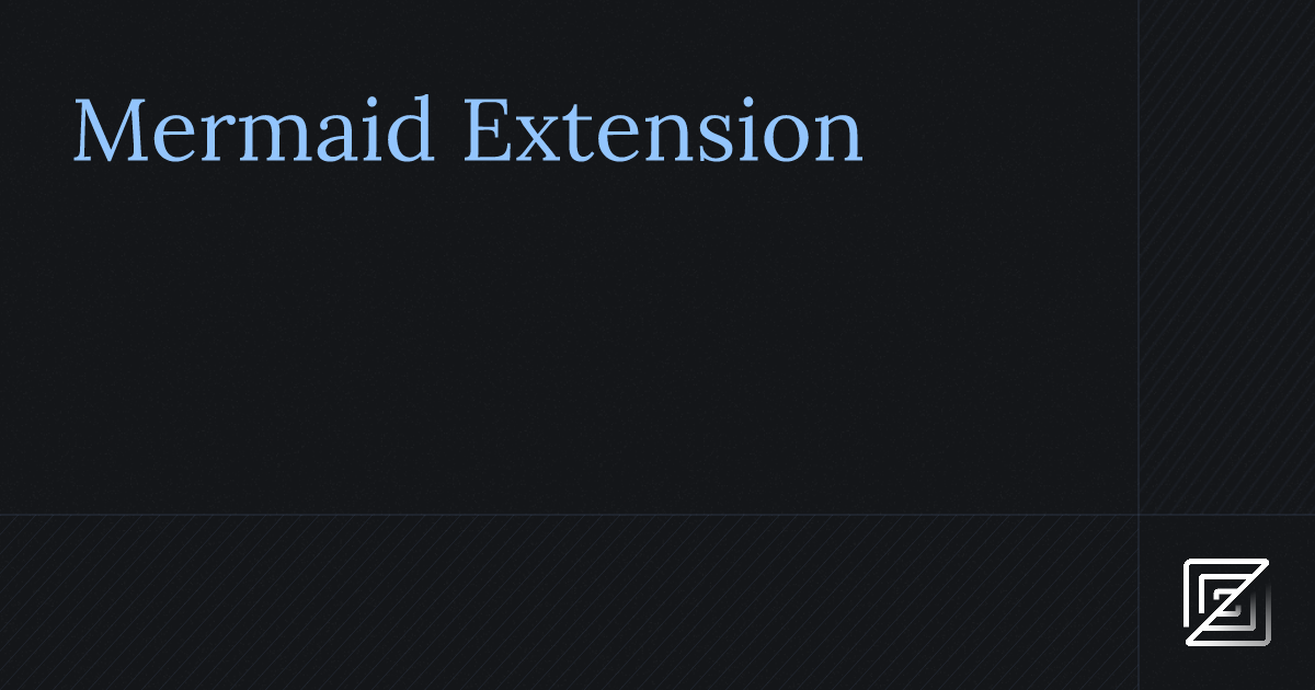 Mermaid — Zed Extension