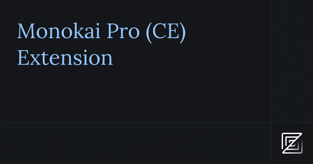 Monokai Pro (CE) — Zed Extension
