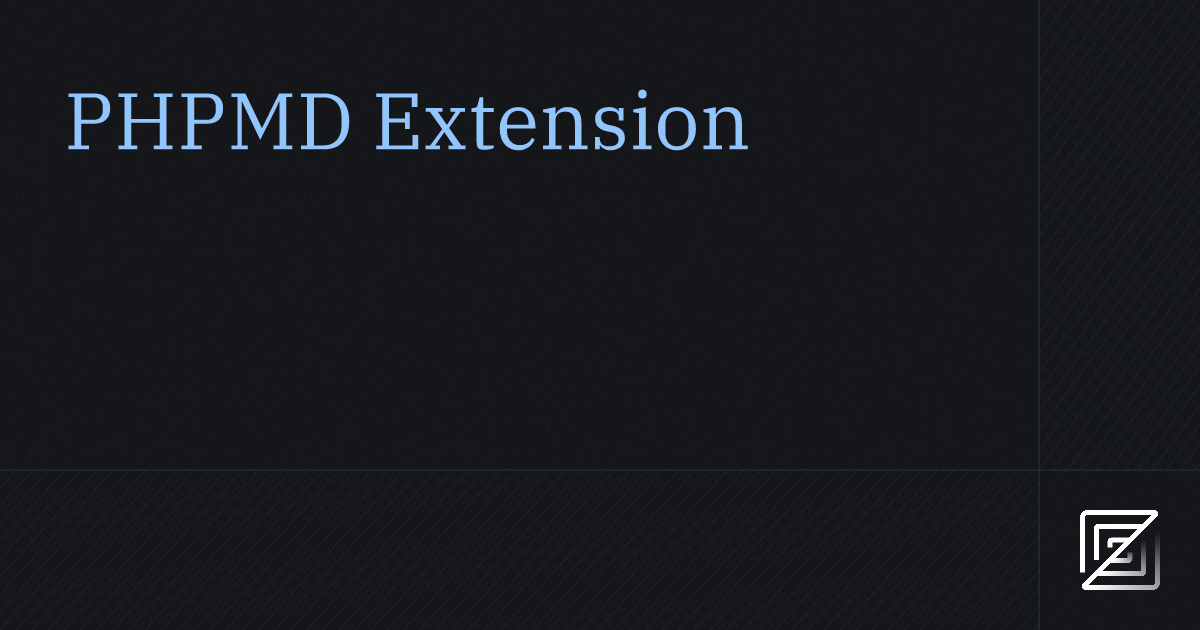 Phpmd Zed Extension