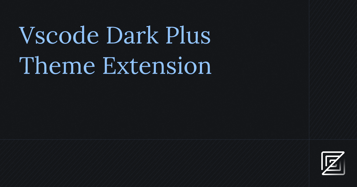 Vscode Dark Plus Theme — Zed Extension
