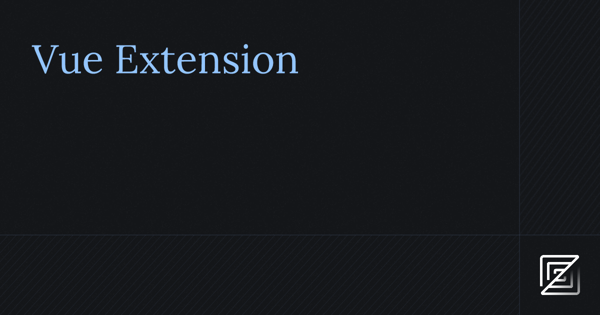 Vue — Zed Extension